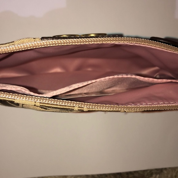 Coach | Bags | Coach Tan And Brown Small Bag | Poshmark